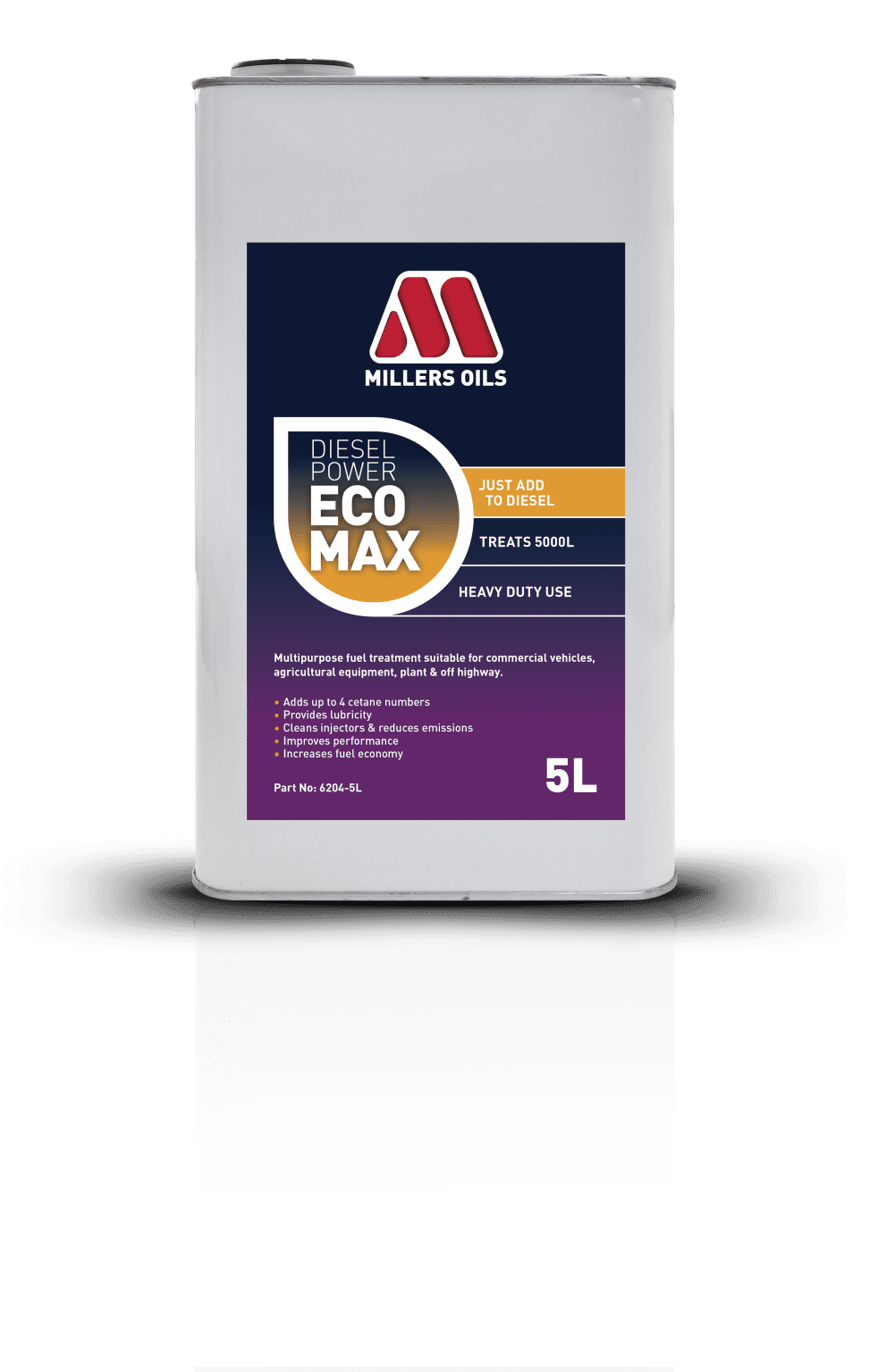 Diesel Power ECOMAX - For Heavy Duty Use - Millers Oils