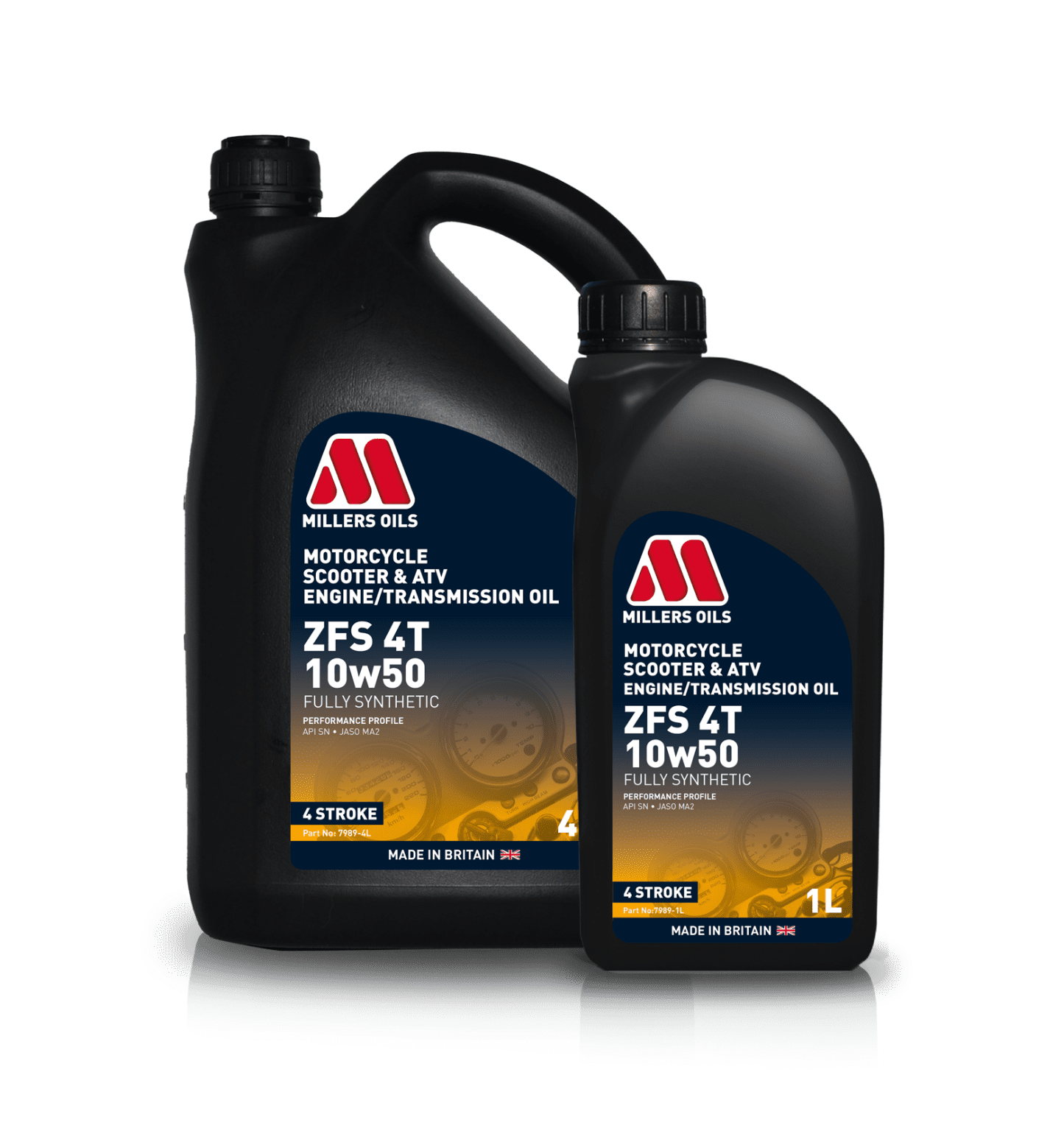 Motorcycle, Scooter & ATV Oil - Millers Oils - Quality Motorcycle Oil