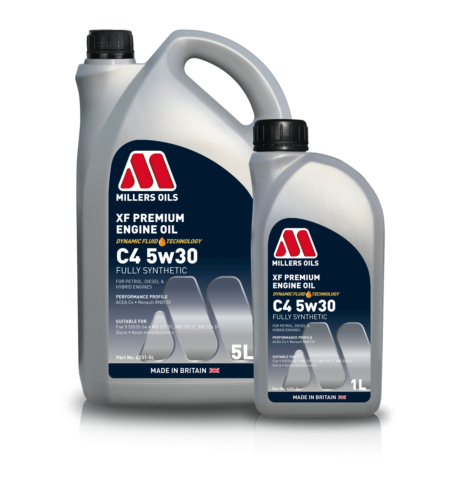 XF Premium Engine Oil C4 5w30 Millers Oils xf-premium-engine-oil-c4-5w30-millers-oils