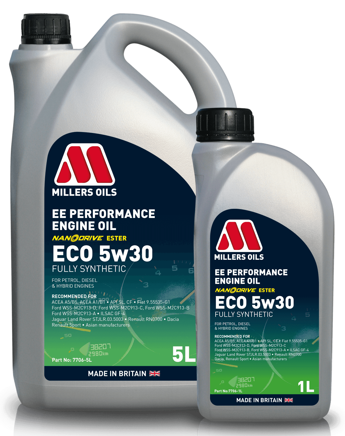 EE Performance Engine Oil ECO 5w30 - Millers Oils