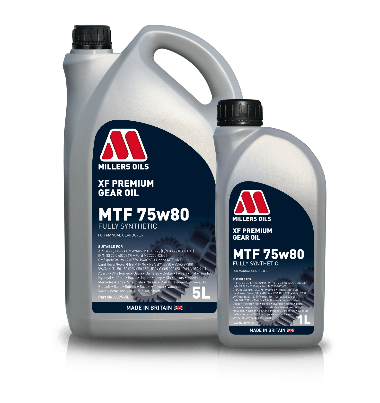 XF Premium MTF 75w80 - Millers Oils