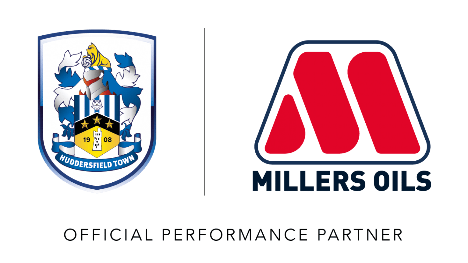 Millers Oils - Official Performance Partner for HTAFC - Millers Oils