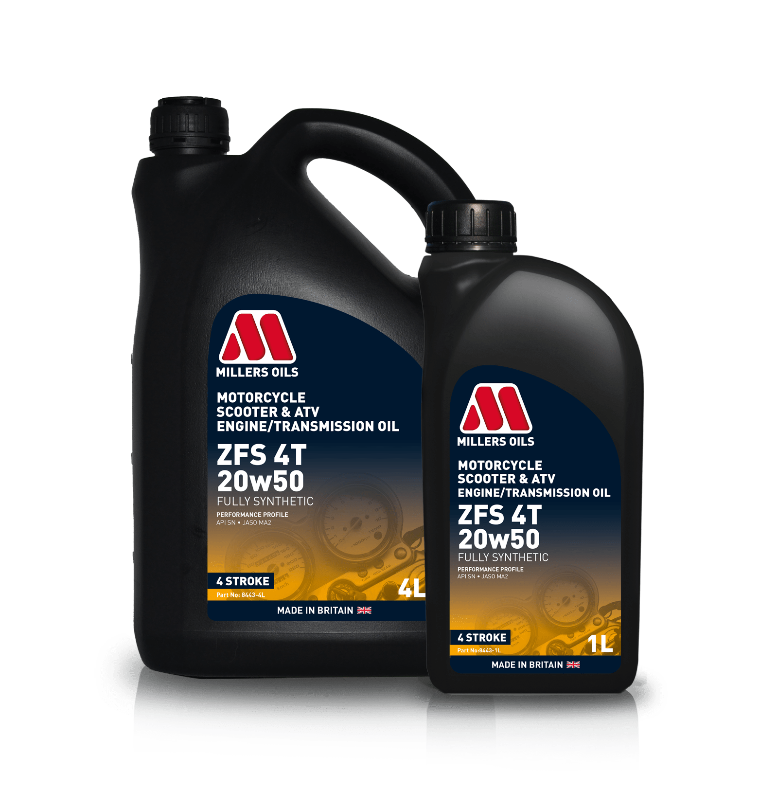 ZFS 4T 20w50 - Millers Oils
