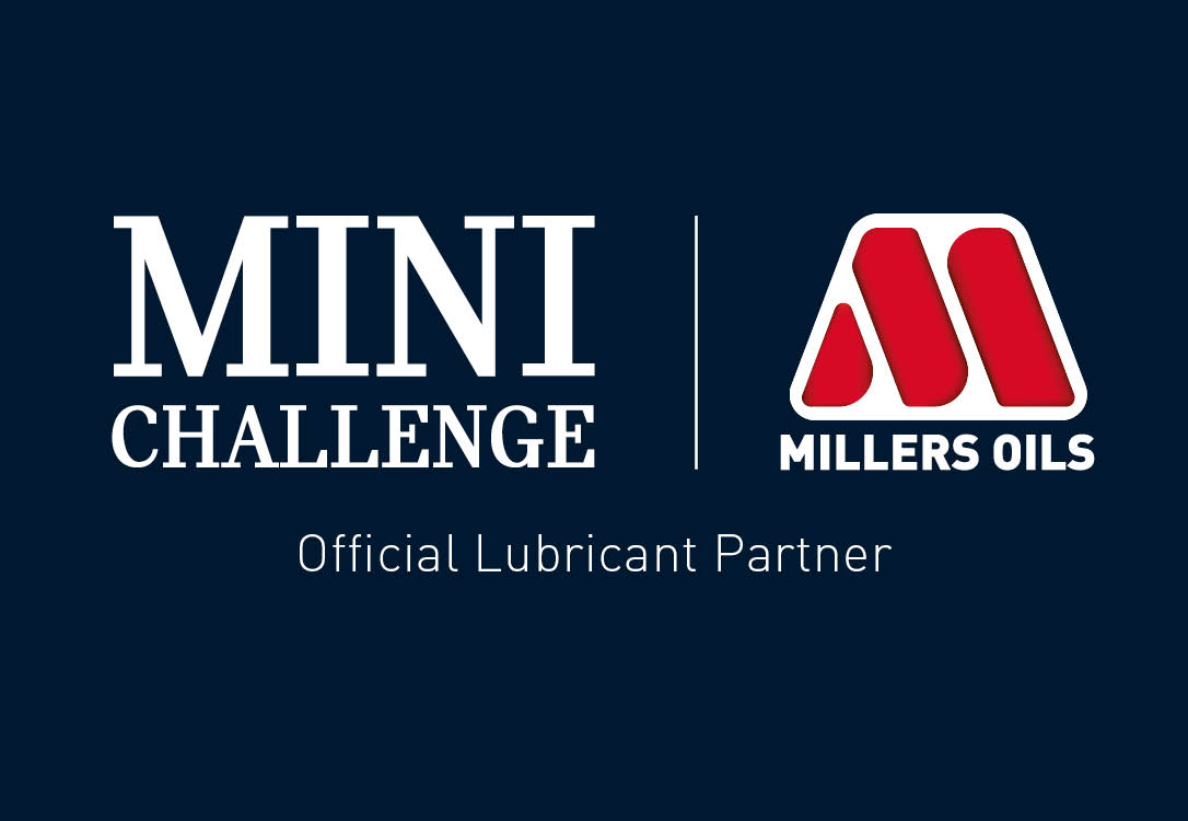 Millers Oils named as Official MINI CHALLENGE Lubricants Partner
