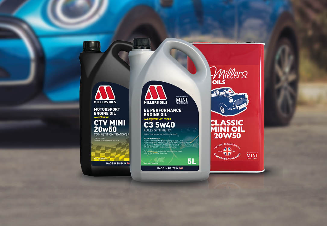 UNLEASH THE FULL POTENTIAL OF YOUR MINI WITH MILLERS OILS! - Millers Oils
